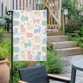 Cartoon Cats Garden Flag 28x40 Inch Pink Blue Green Cat Animals ...