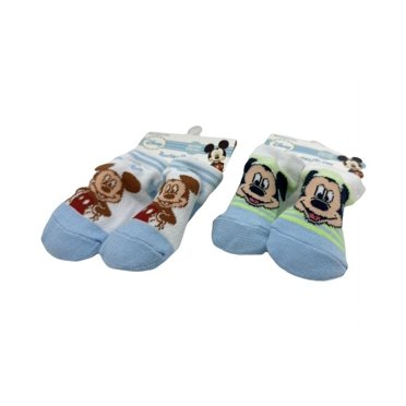 9 Pair-Pack Princess Ariel Socks - Mermaid Blue and Pink Colored Baby ...