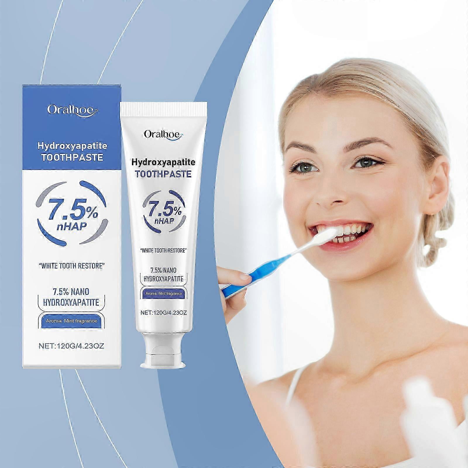 Mint-Flavored Nano Hydroxyapatite Toothpaste for Enamel Protection and ...