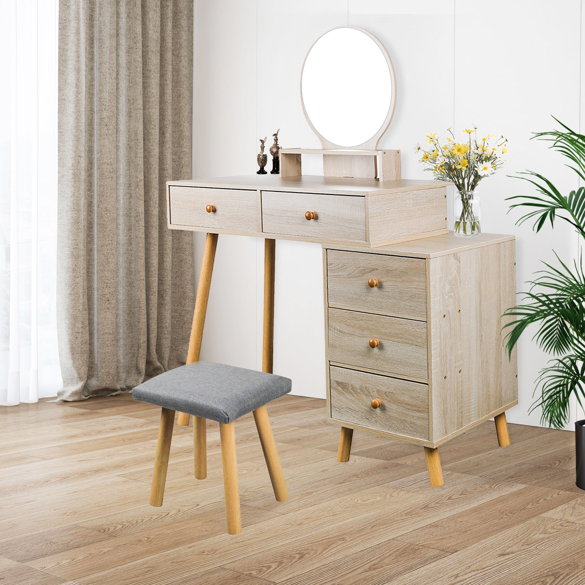 How To Make A Simple Makeup Table | Saubhaya Makeup