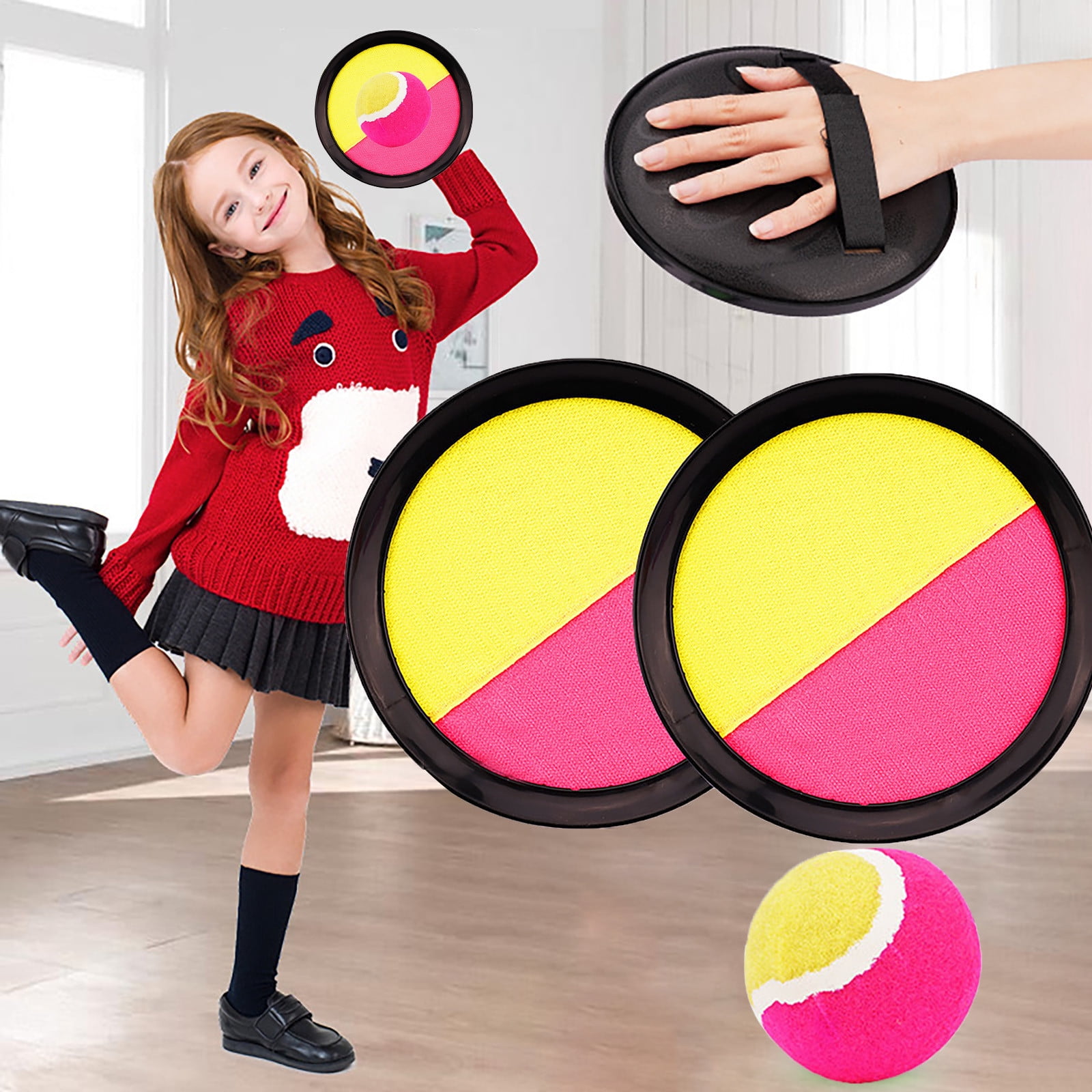 Click here for Riforla Toss And Catch Ball Set For Kids-Paddle Ca... prices
