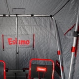 Eskimo Eskape 2600 2 Person Insulated Ice Fishing Sled Shelter Hut ...