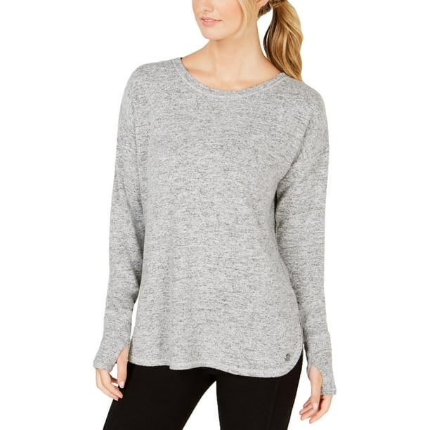 Ideology - Ideology Womens Heathered Activewear T-Shirt - Walmart.com ...