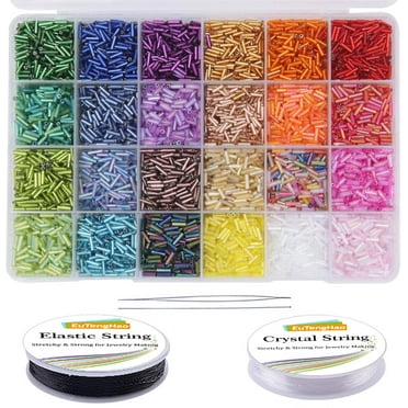 1 Box 20Pcs Beading Tools Beads Ends Spring Wire Ends Beads Clamp Metal ...