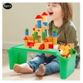 Set of 6 Kids Lap Desk Tray, Portable Activity Table, Plastic ...
