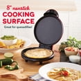"Dash 8"" Express Nonstick Electric Pancake Grill Griddle for Indoor ...