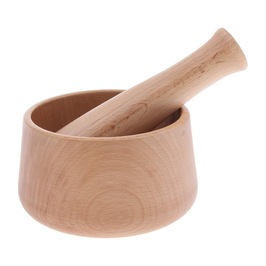 Mortar and Pestle Spice Mixing Grinding Bowl Crusher Set - Walmart.com