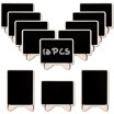 6-Pack Mini Chalkboard Signs with Easel Stand for Table Decorations ...
