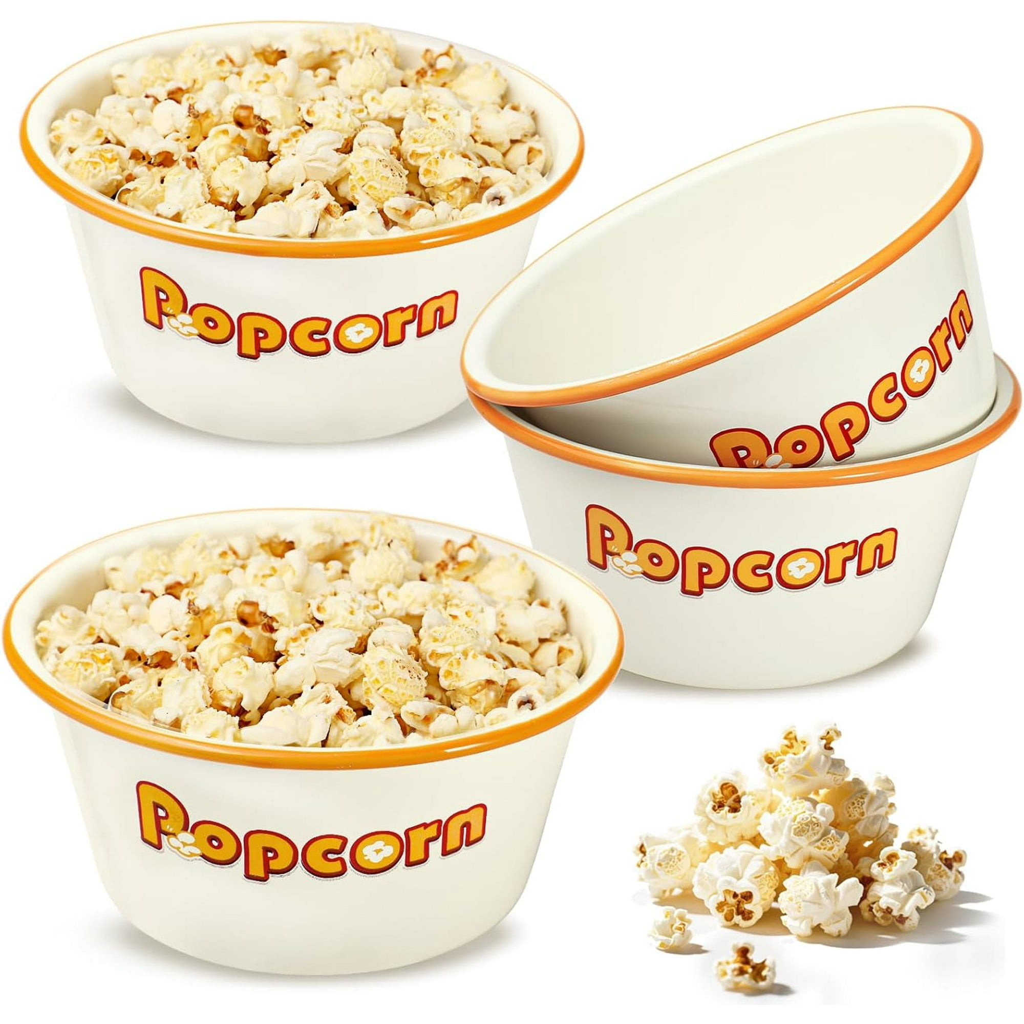 Click here for Ld Seller 1.2 Quart Enamelware Popcorn Bowls For F... prices