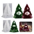 ANXPTIME Christmas Tree Scented Gypsum Ornament Epoxy Molds Handmade ...