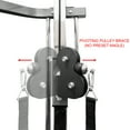 BD-7BCC Power Rack with Lat Pull & Cable Crossover Attachments ...
