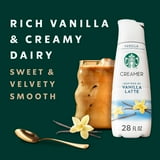 Starbucks Vanilla Flavored Coffee Creamer, Inspired by Vanilla Latte ...