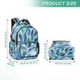 PVC Casual Backpack 25L Daypack with Laptop Compartment Lightweight ...