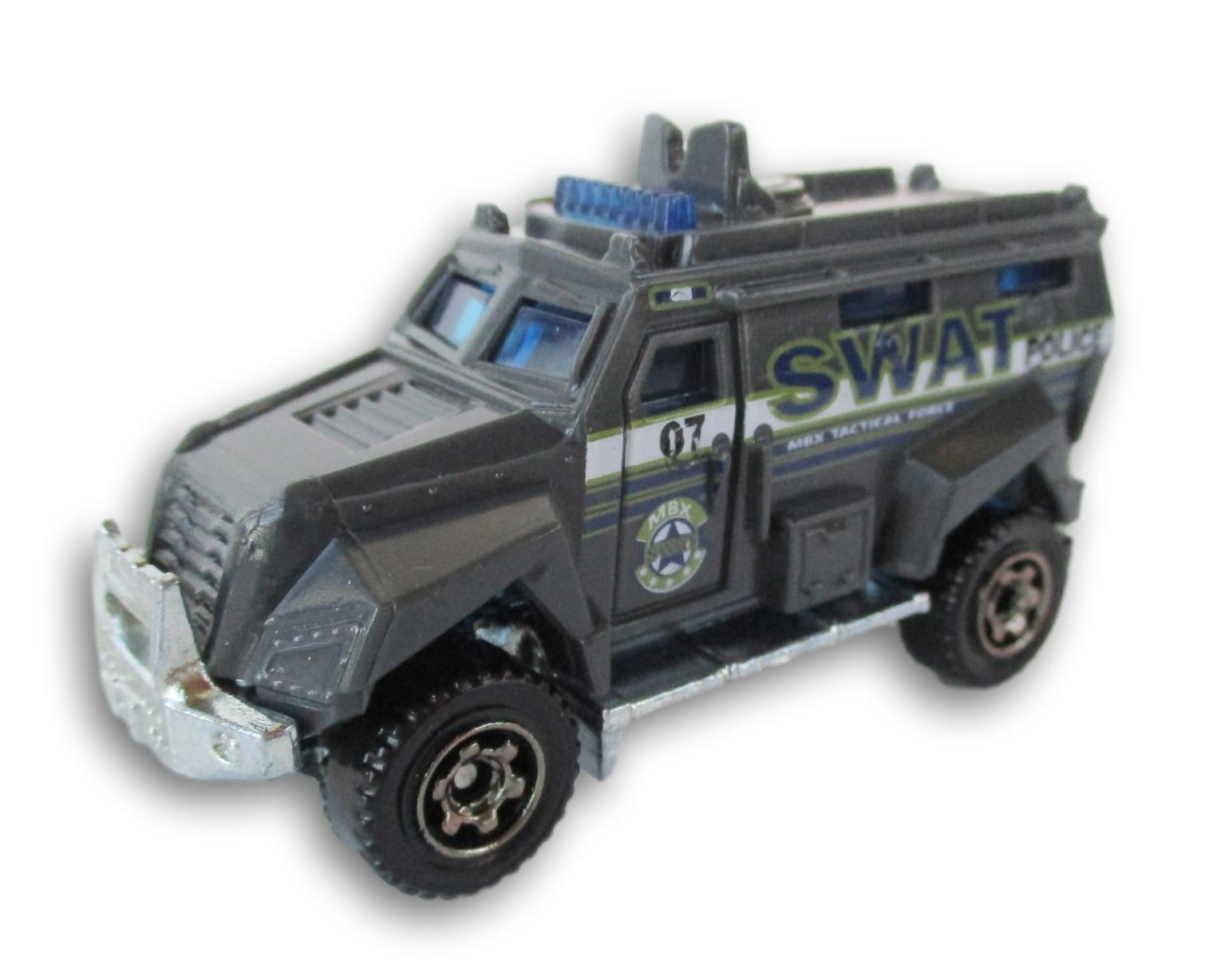 Buy Matchbox MBX Black Matchbox S.W.A.T. Diecast Car 1:64 Scale Vehicle ...