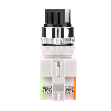 Rotary Switch 2 Position Self-locking 220V 5A Insulative Insulative ...