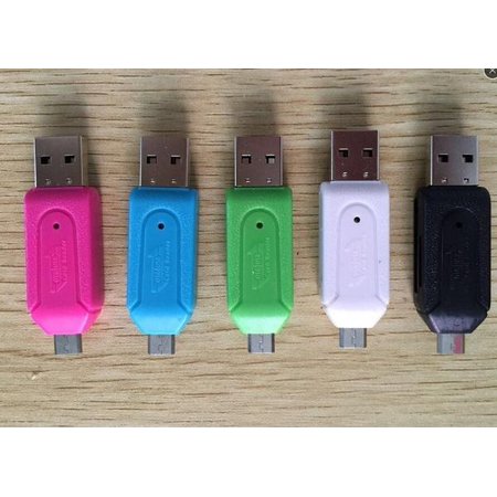 Universal USB Card Reader Mobile Phone PC Card Reader Micro USB OTG ...