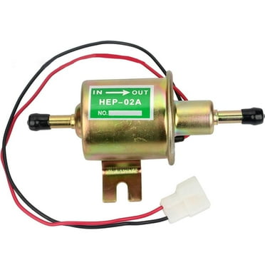 Hep-02A 12V Universal Inline Fuel Pump for Gasoline Engine, Low ...