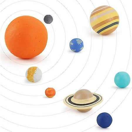 Copoz 9pcs Universe Planet Model Milky Way Solar System Planet Mars ...