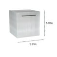 LAMIRO Stainless Steel Piggy Bank,Large Piggy Bank Must Break to Open ...