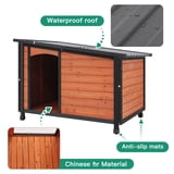 "Pefilos Outdoor Dog House - Extra Large, Waterproof Indoor/Outdoor ...
