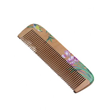 Onedor Handmade 100% Natural Green Sandalwood Hair Combs - Anti-Static ...