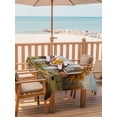 54x80 Inch Outdoor Tablecloth with Umbrella Hole Zipper Rectangle Farm ...