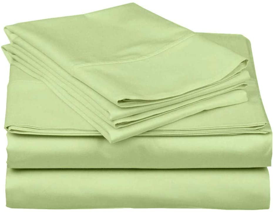 King Size Sheets Cotton 400 Thread Count Sheets Set Sage Solid 100 king-size-sheets-cotton-400-thread-count-sheets-set-sage-solid-100