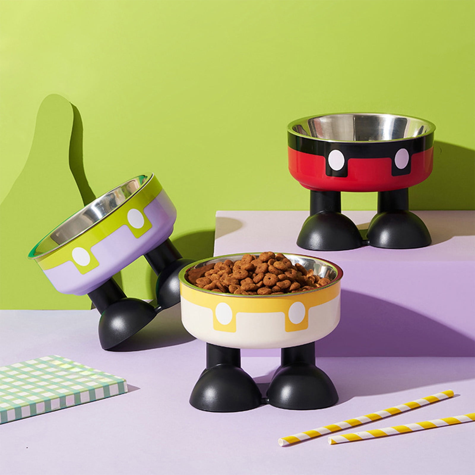 Click here for Sentmoon Cats Bowls Dog Food Bowl Dog Dishes Stain... prices