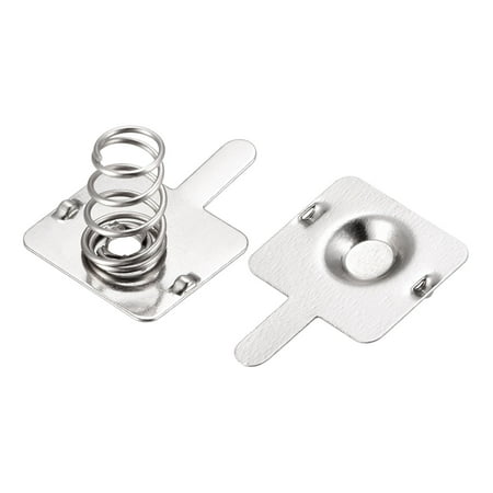 Battery Spring Plate AA Battery Spring Contact Nickel Plate 14mmx12mm ...