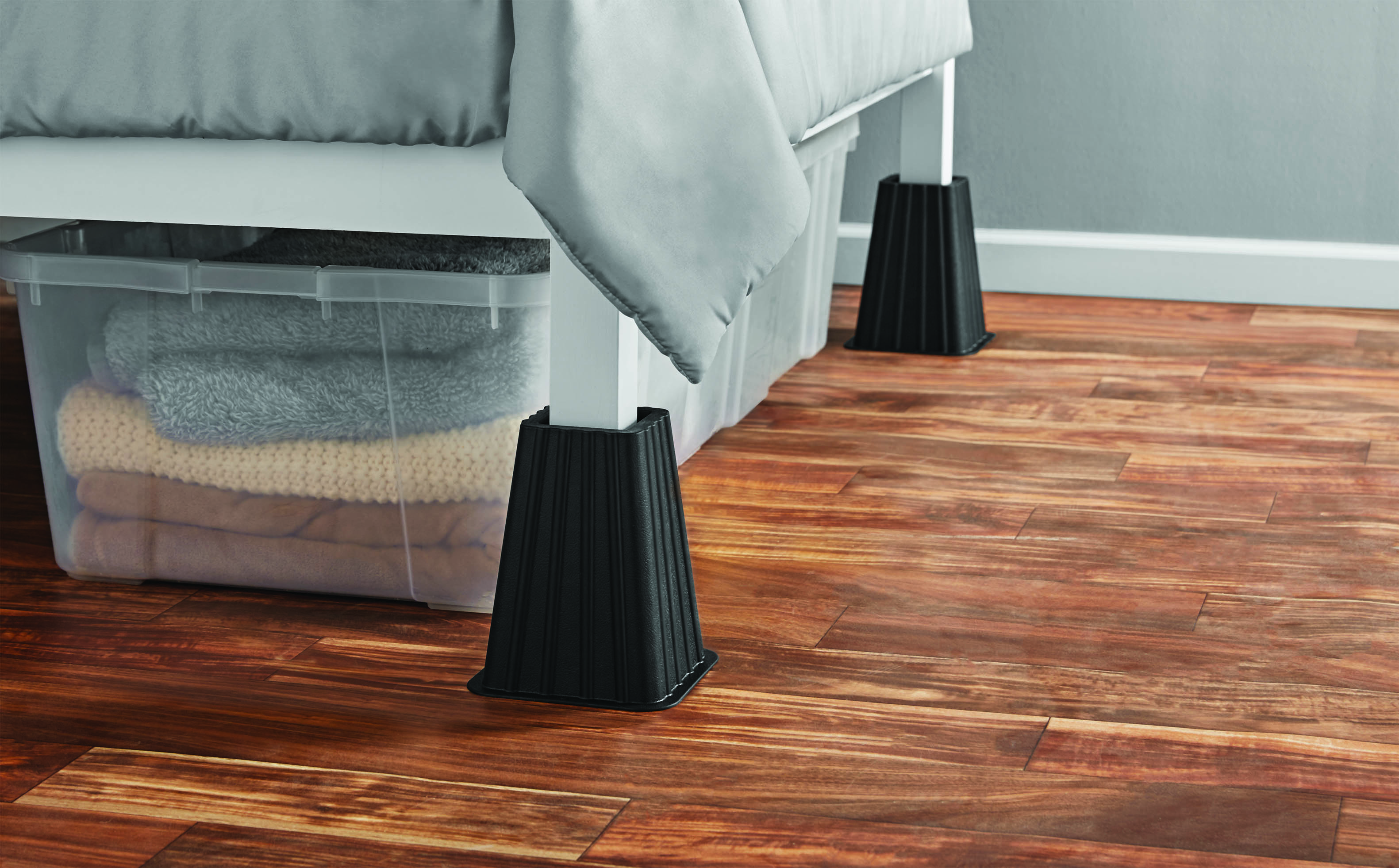 Mainstays Tall Bed Riser Black 7 25 Walmart Mainstays Tall Bed Riser Black 7 25 Walmart