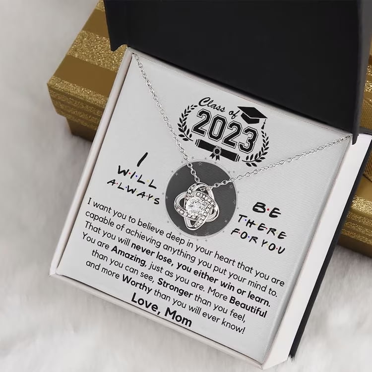 To My Daughter Graduation Gift, Necklace Gift for Daughter Graduation ...