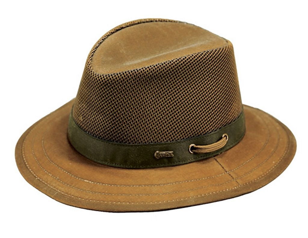 Outback Trading Hat Mens Quality Willis Mesh Oilskin Rugged 1470 ...