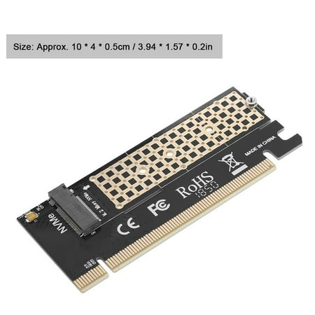MX16 PCIE 3.0 M.2 NVME SSD PCIE Converter Card Converter Extender M Key ...
