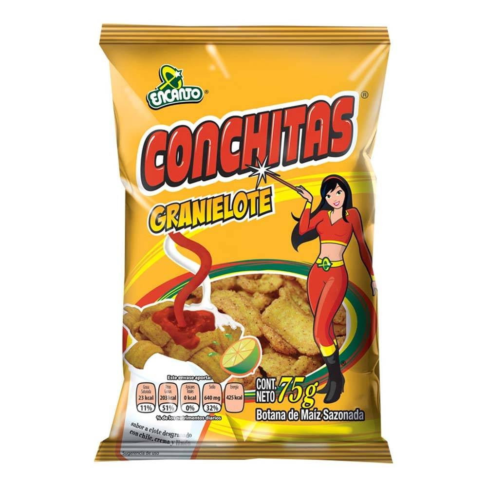 Botana de maíz Encanto Conchitas granielote 70 g | Walmart en línea