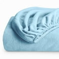 Bare Home Polar Fleece Fitted Bottom Sheet Light Blue Twin XL - Walmart.com