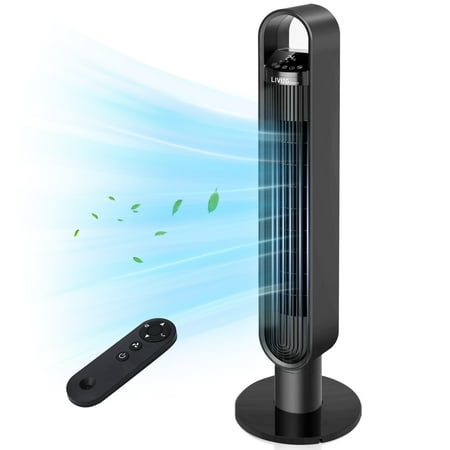 40-Inch Oscillating Tower Fan with 3 Speed & 3 Wind Mode, 12H Timer ...