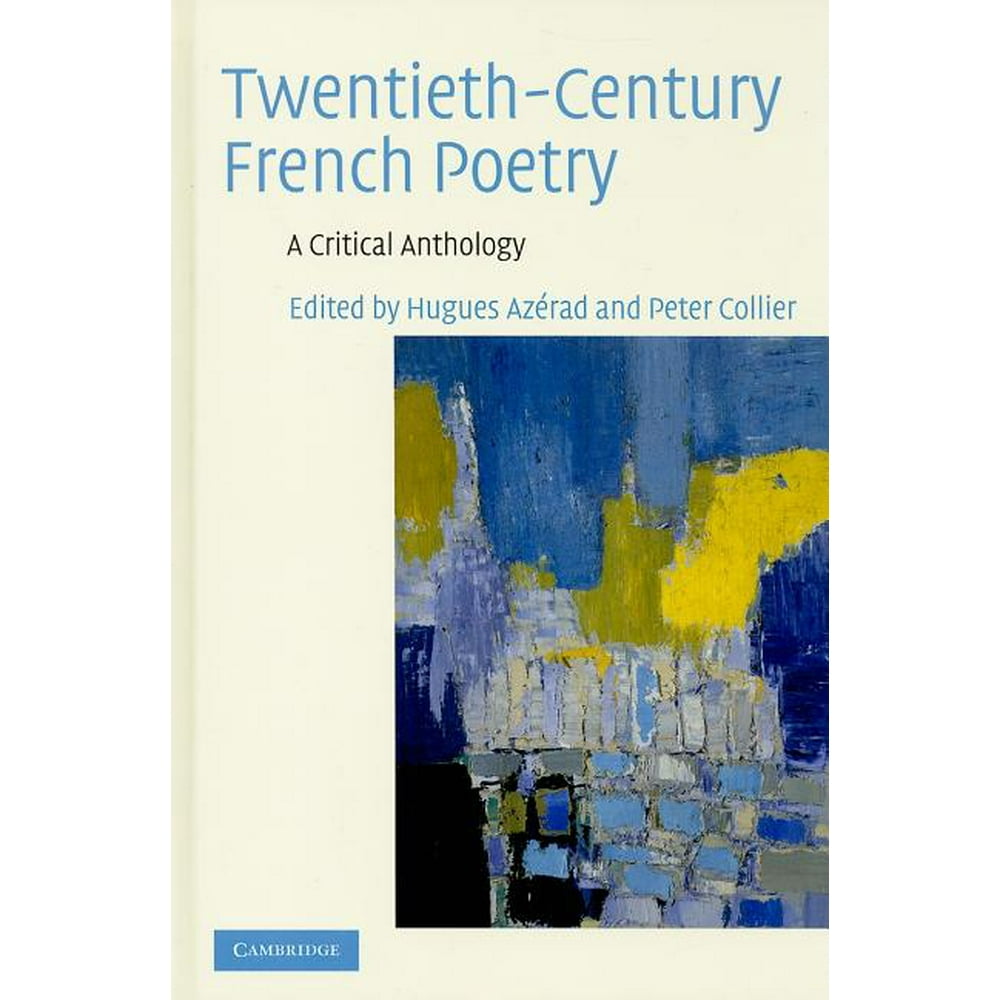 Twentieth-Century French Poetry : A Critical Anthology (Hardcover ...