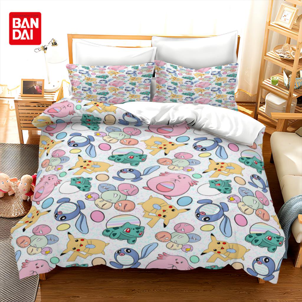 Click here for Dengle Pokemon Bedding Set Cartoon Anime Children... prices
