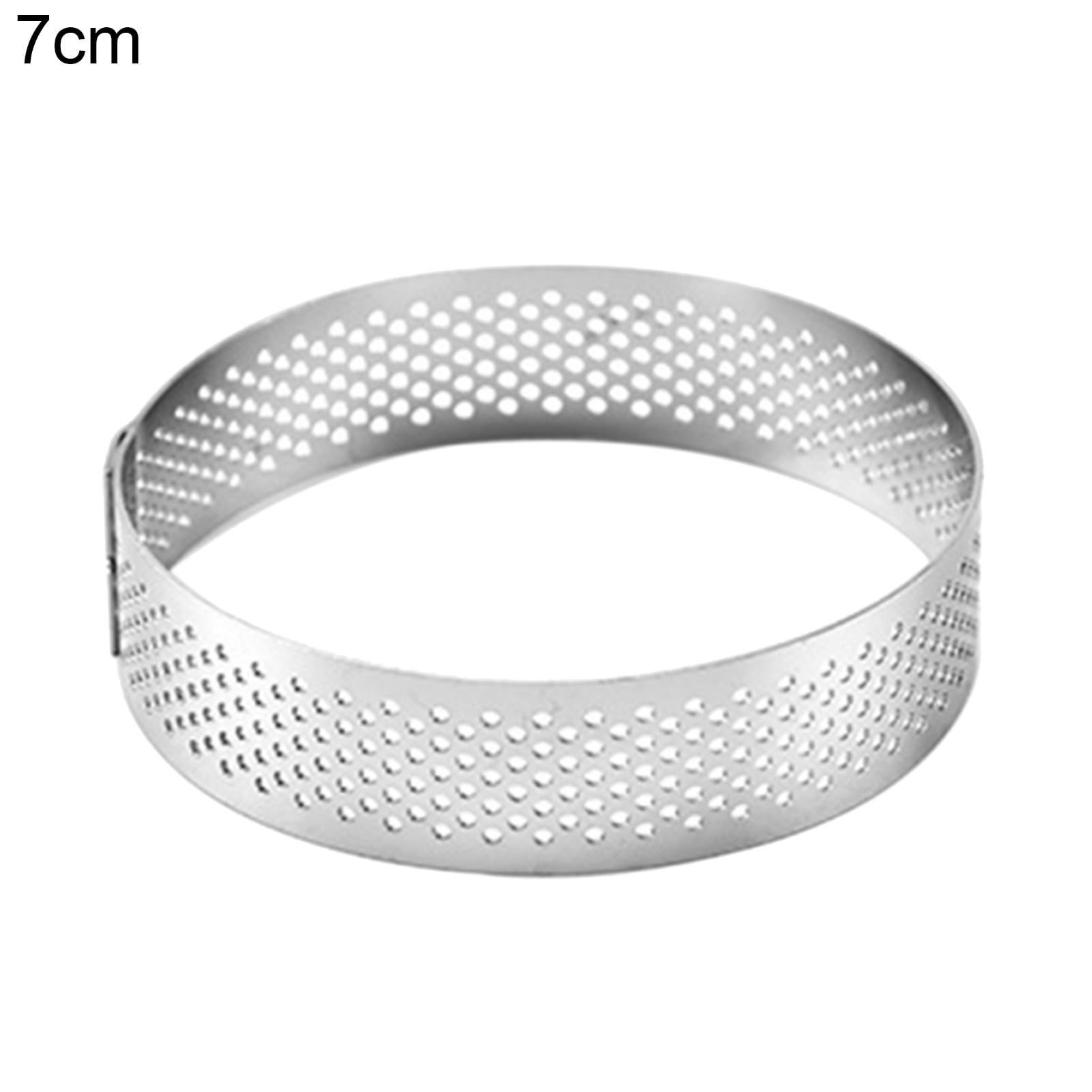 Fusipu Tart Circle Mold Corrosion Resistance Hollow-out design Reusable ...