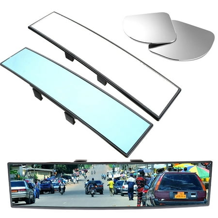 TOTMOX Car Interior Rear View Mirror 300mm Convex Rear View Mirror Wide ...