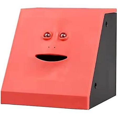 Face Bank, Eating Money Box Jar Automatic Money Saving Collection Piggy ...