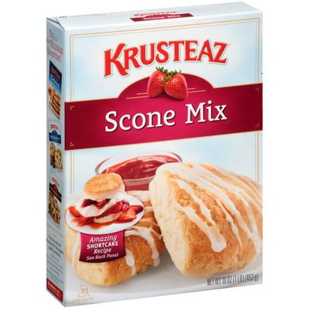 Krusteaz Traditional English Style Scone Mix, 16 oz - Walmart.com