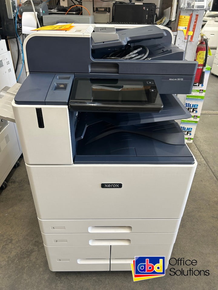 Pre-Owned Xerox AltaLink B8155 A3 Monochrome B/W Laser Multifunction ...