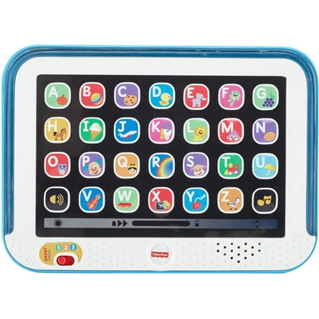 Fisher-Price Laugh & Learn Smart Stages Tablet, Blue - Walmart.com