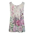Chiffon Blouse for Women, Womens Summer Chiffon Tanks Tops Floral ...