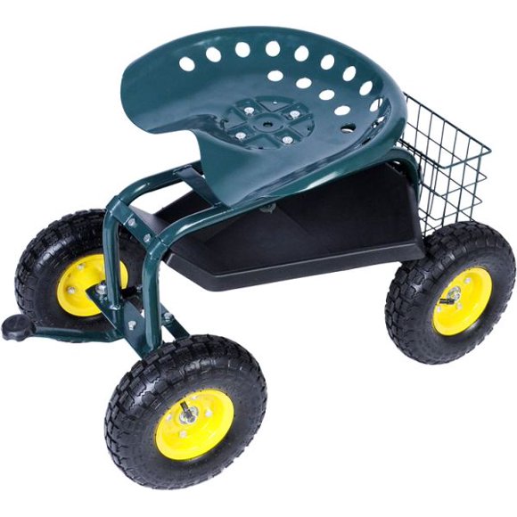Rolling Garden Carts with Seat