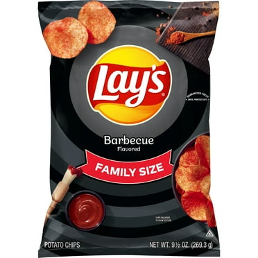 Lay's Party Size Barbecue Potato Chips 15.25 oz. Bag - Walmart.com