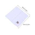 28CM MultiUse Handkerchief Square Towel Sweat Wipe Pocket Towel ...