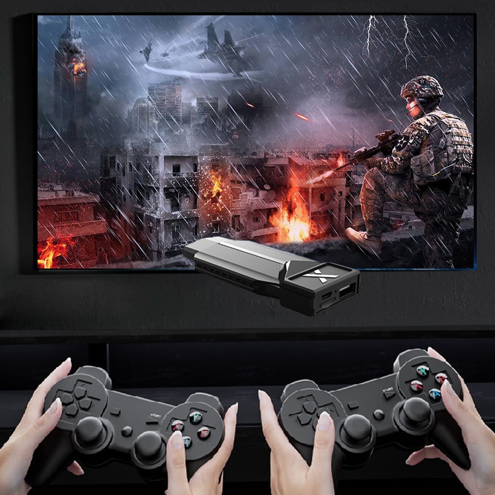 D90 Video Game Stick 9 Emuladores Retro Game Stick 4K Consola de juegos ...