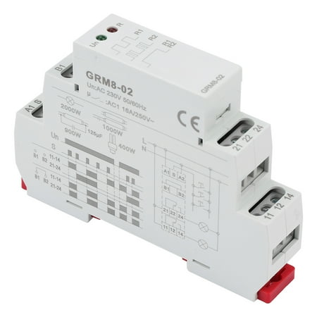 Impulse Relay, Impulse Latching Relay, Electronic AC 230V 35Mm Din Rail ...